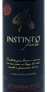 Vinho tinto instinto forte lote supreme