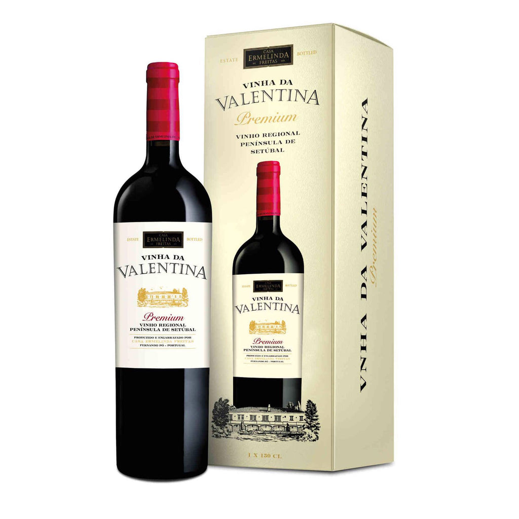 Vinho tinto vinha da valentina magnum 1,5l - d. ermelinda