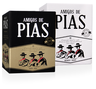 Vinho amigos de pias bag in box 5l